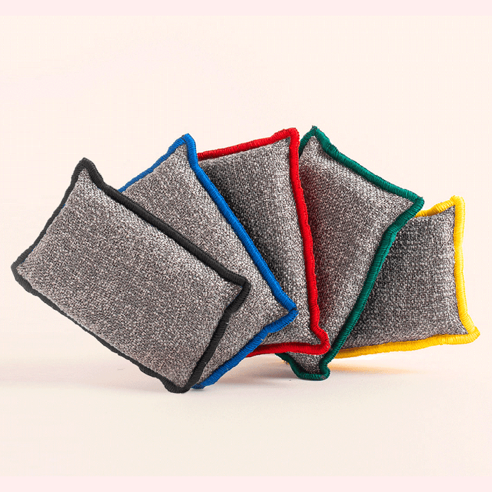 Pack d'éponges lavables 4 couleurs pour 4 usages | INGA