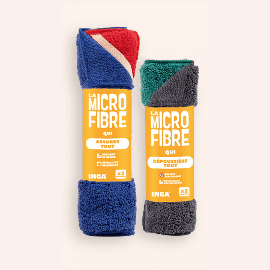 Pack Couleurs - Nos microfibres | INGA